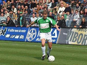 Frandsen jubilerer mod AGF - Viborg F.F. Prof. Fodbold A/S